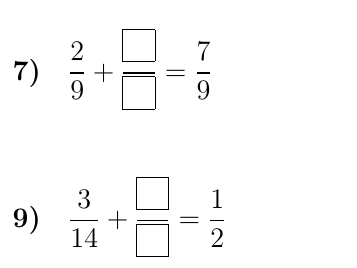 Fraction addition (missing numbers) worksheet (with answers) | Teaching ...