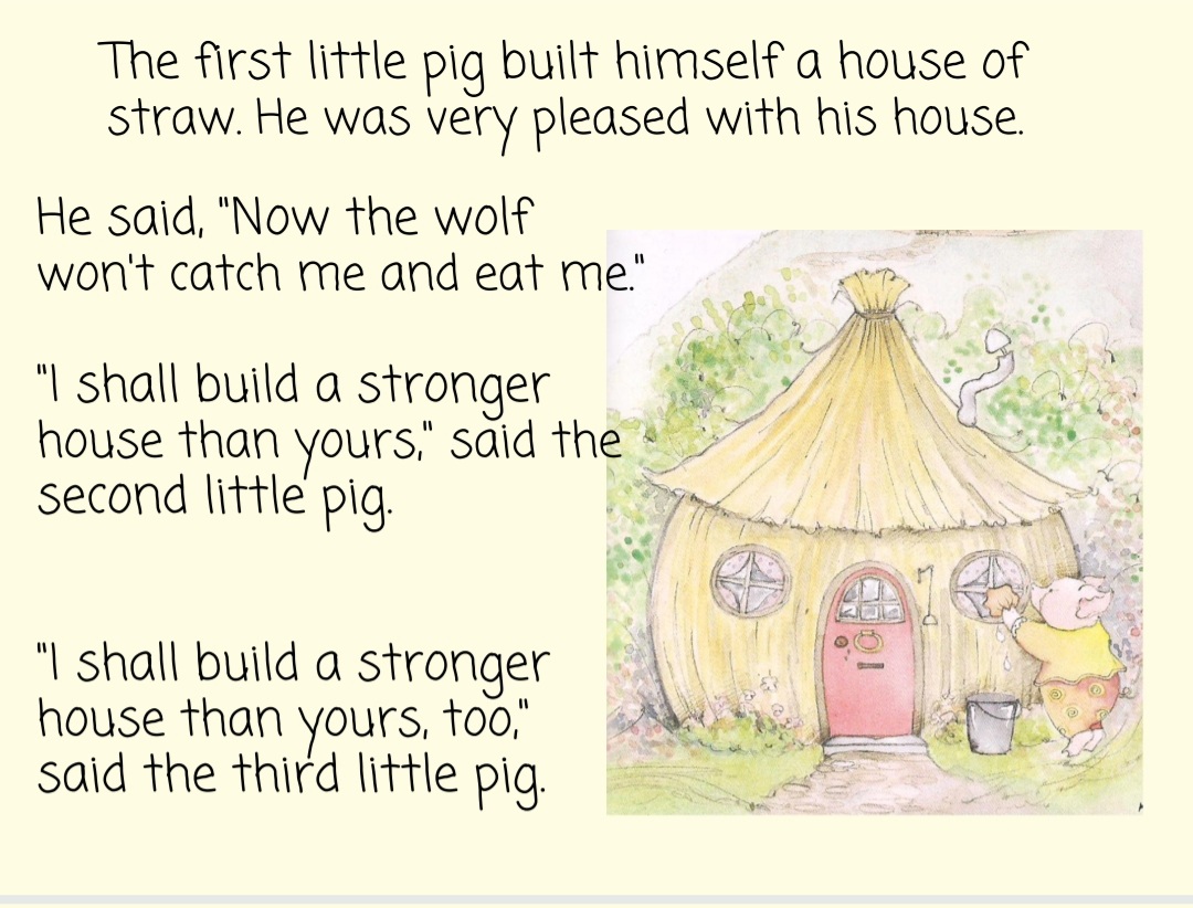 The 3 little pigs Story | Teaching Resources