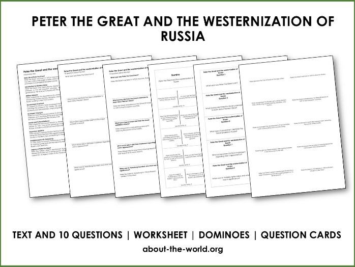 Peter the Great and the westernization of Russia | Teaching Resources