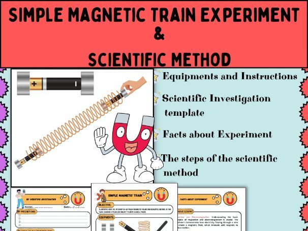 Simple Magnetic Train Experiment : STEM activities and Scientific ...