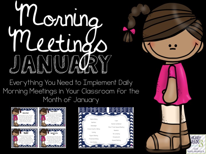 January Morning Meetings | Teaching Resources
