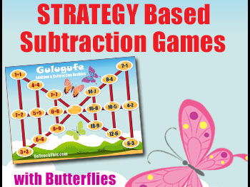 Addition & Subtraction Game - Gulugufe (Butterfly) - Basic Fact ...