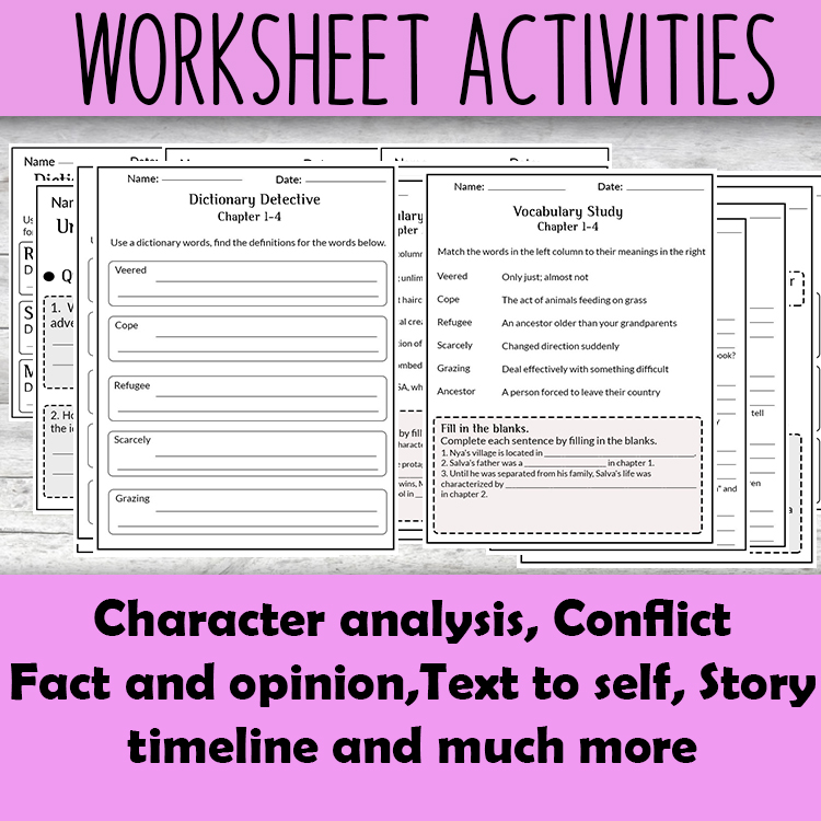 Brians Winter Novel Study | Teaching Resources