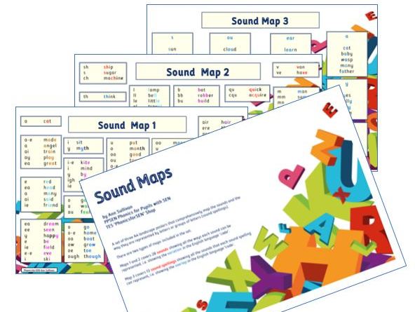 Sounds Maps - the sounds and all their graphemes | Teaching Resources