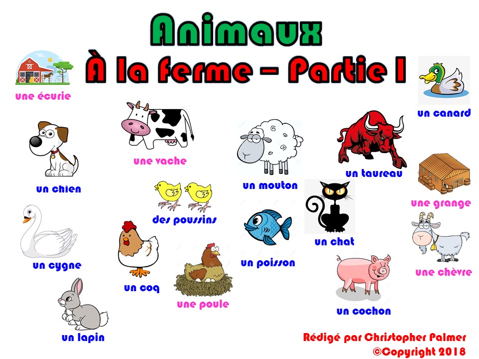 Animals In French List At Ava Soul Blog Animals In French List At Ava Soul Blog