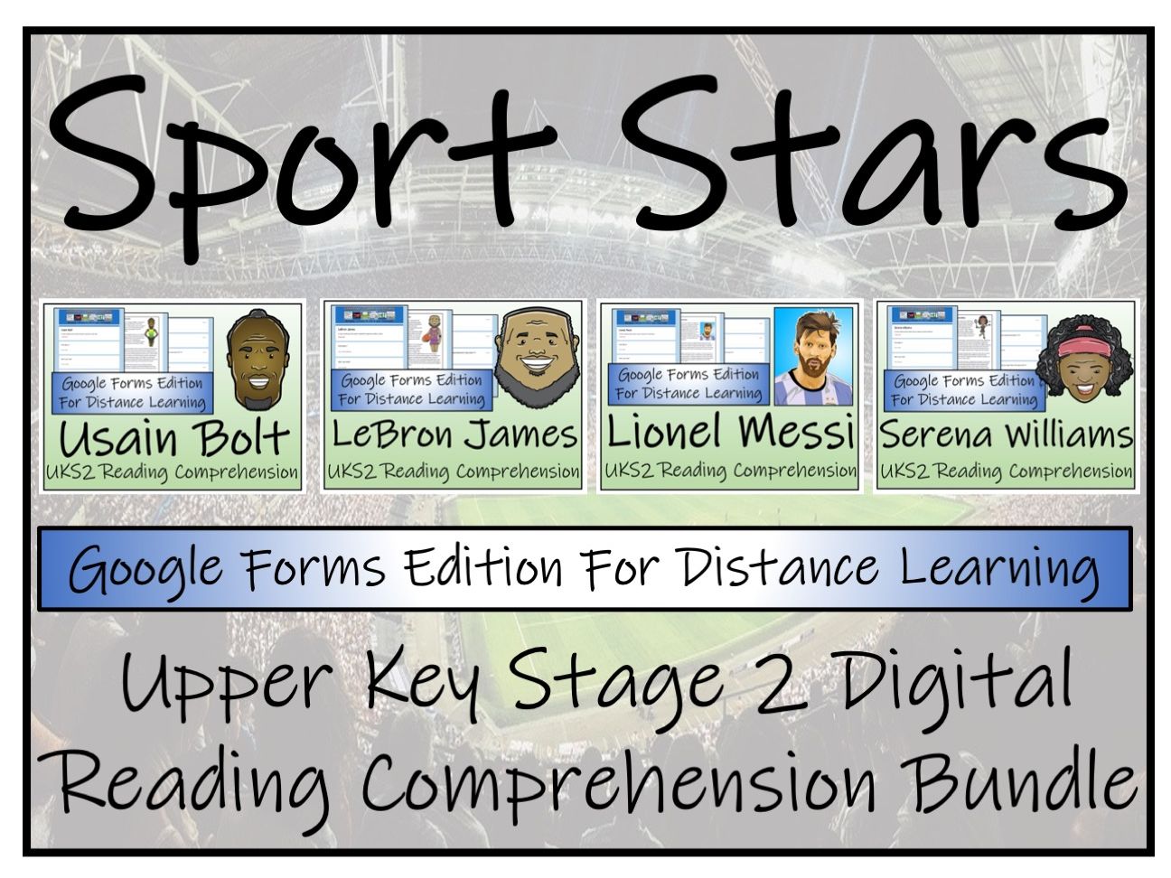 UKS2 Modern Sport Stars Reading Comprehension & Distance Learning ...