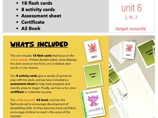 Decodable Phonics Book & flashcards. Nonsense words homework pack ...