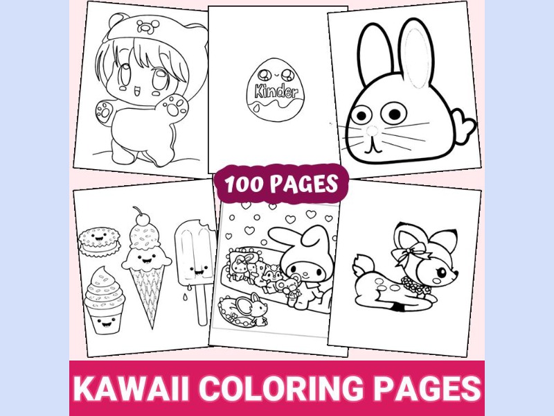 Explore Adorable Kawaii Coloring Pages for Endless Fun & Creativity ...