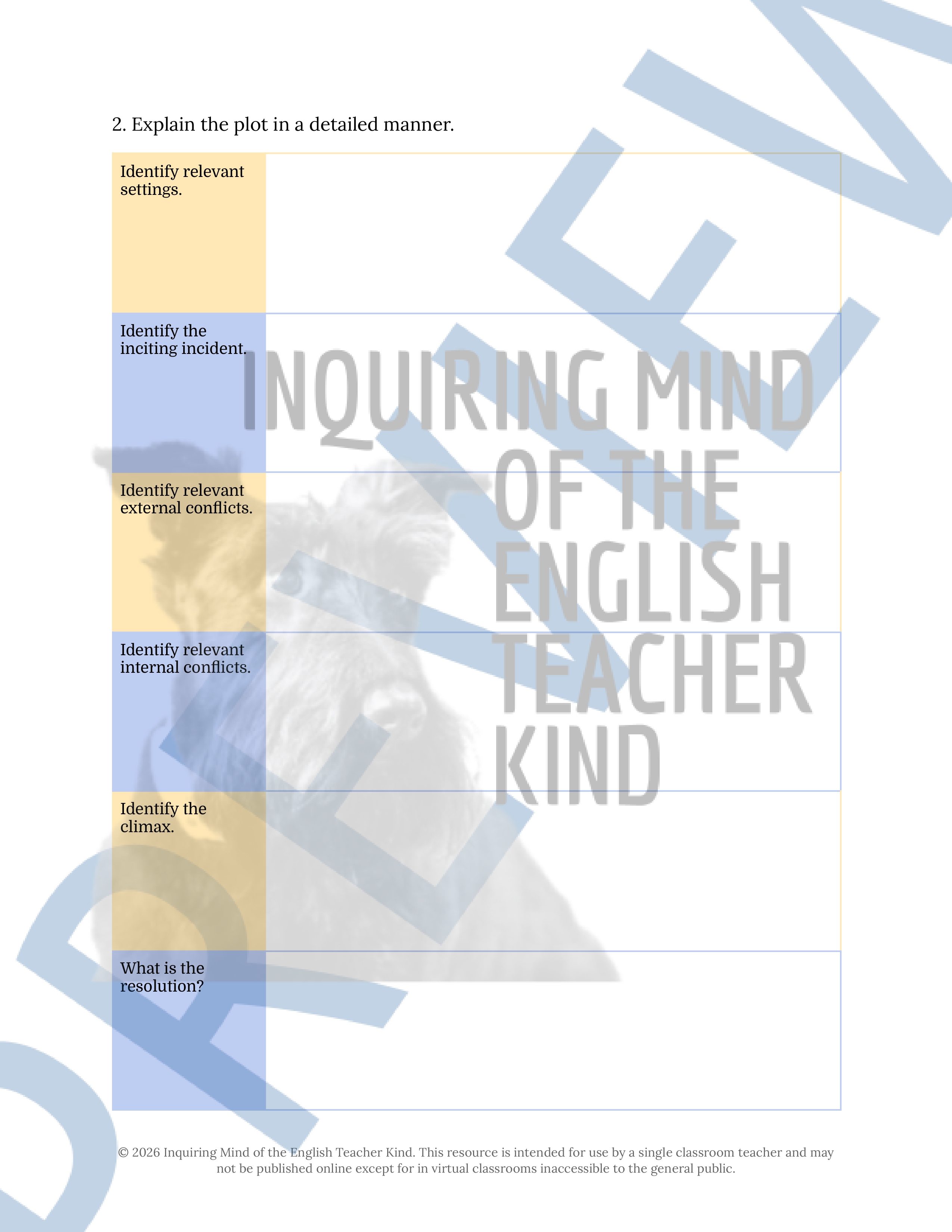 Creative Opinion Writing Project | Movie, Television Show, and Book ...