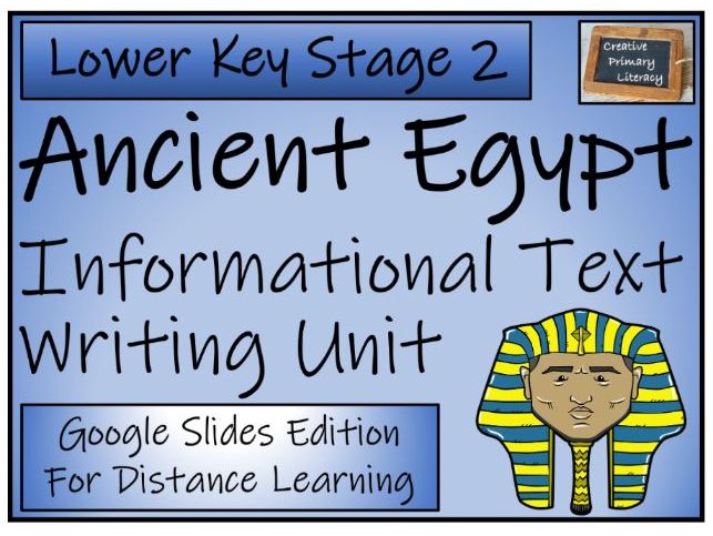 LKS2 Ancient Egypt Informational Text Writing Unit | Digital & Print ...