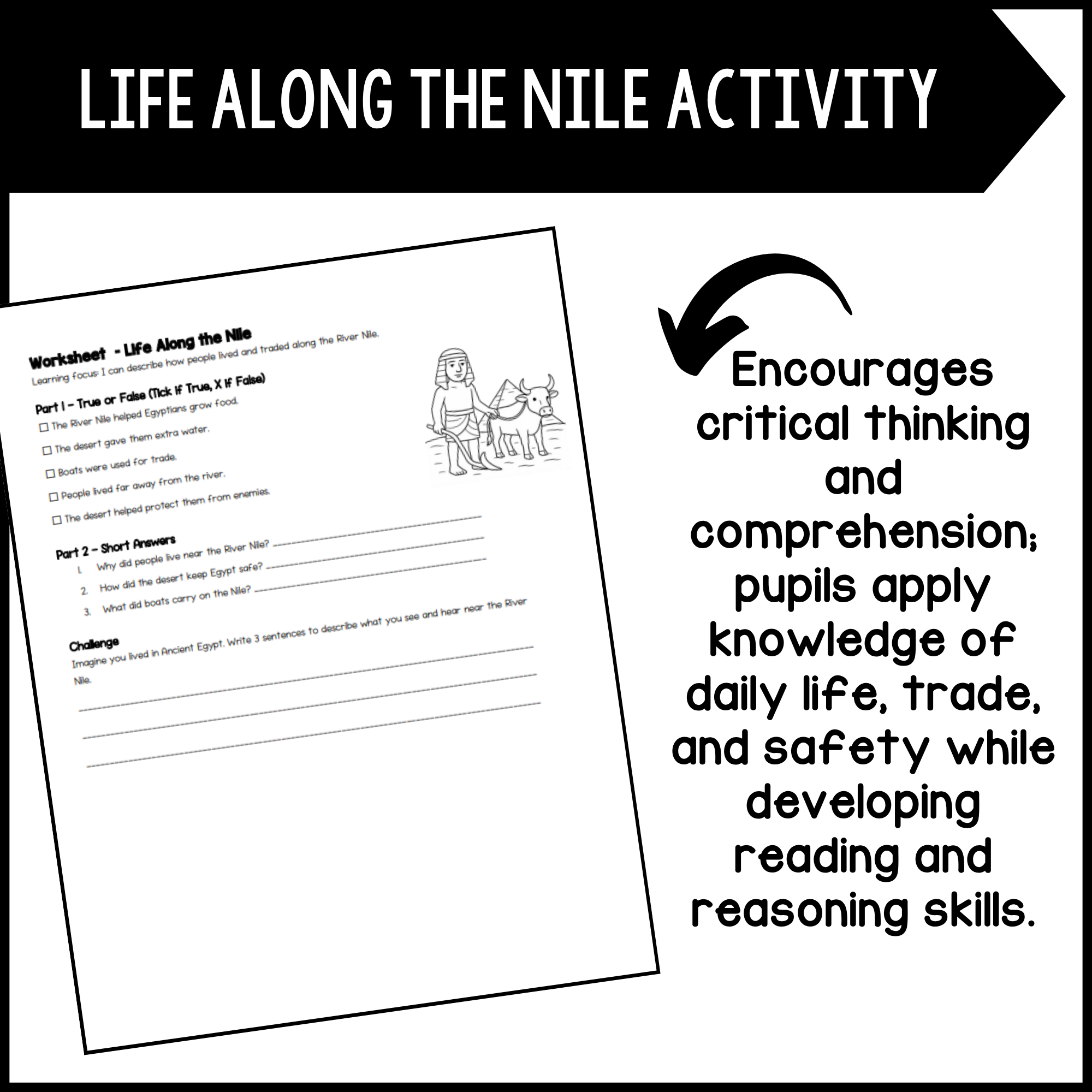 Ancient Egypt Lesson Pack for KS2 – The Gift of the Nile PowerPoint and ...