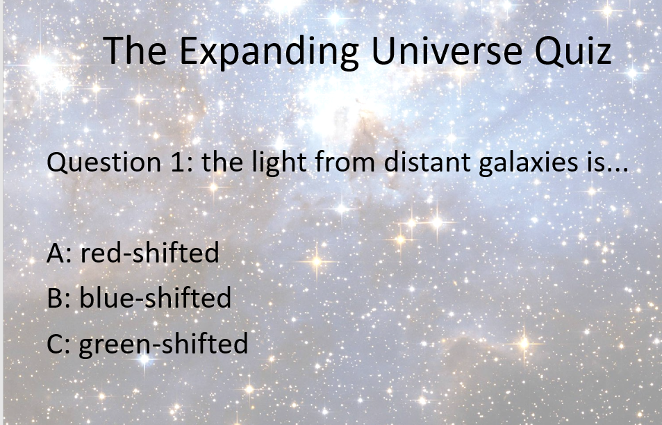 P16.5 The beginning and future of the universe | Teaching Resources