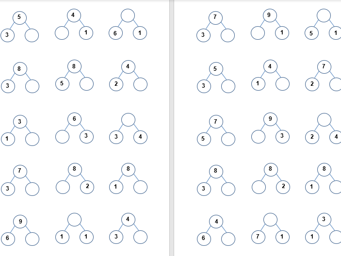 Number Bonds Within 10 Teaching Resources