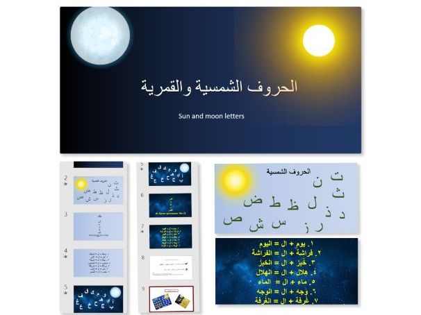 Sun and Moon letters explained PPT: Lesson | Teaching Resources Sun and Moon letters explained PPT: Lesson | Teaching Resources