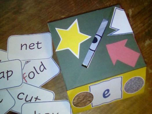 Post Box for Flashcards | Teaching Resources