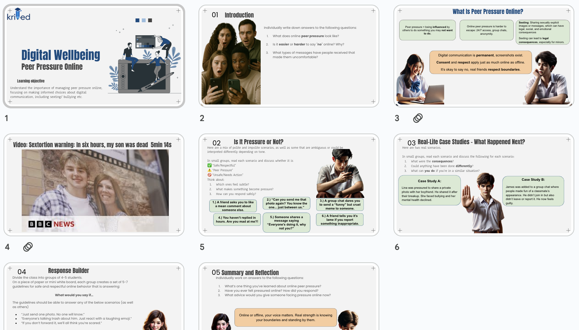 Peer Pressure Online – KS4 Year 10 PSHE Digital Choices, Sexting ...