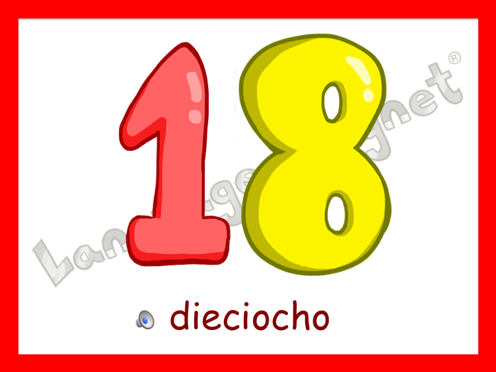 Spanish Numbers 0 to 20 | Teaching Resources