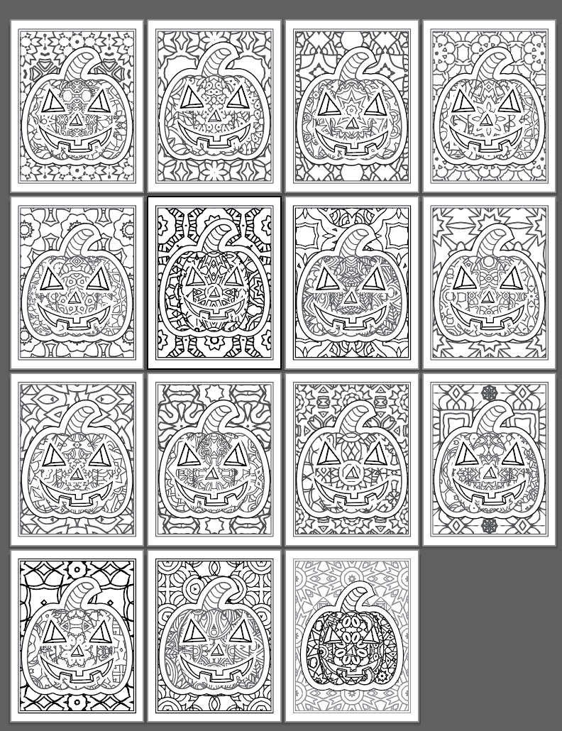 Pumpkin Mandala Colouring Pages | Halloween Mindfulness Activity ...