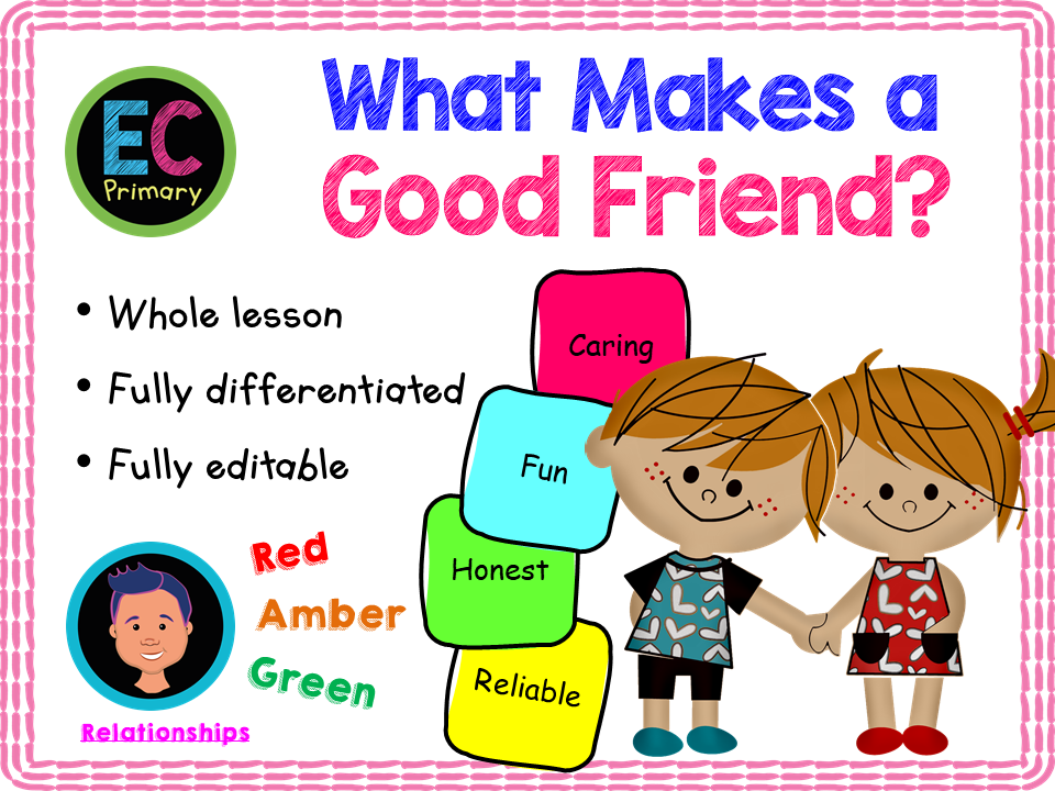 Being A Good Friend KS1 Teaching Resources