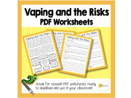 Vaping and the Risks | Big Bundle |KS3-4 | PSHE | Teaching Resources