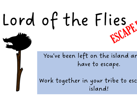 Lord of the Flies Escape Room | Teaching Resources