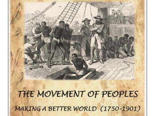 The Movement of Peoples 1750-1905 Student Booklet | Teaching Resources