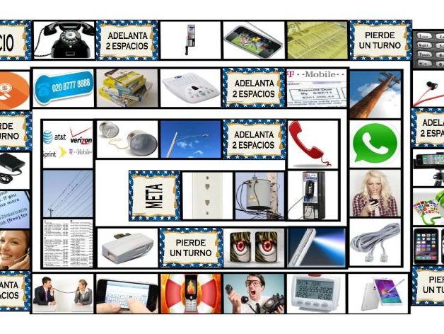 Telephones 6 Spanish Photo Game Bundle | Teaching Resources
