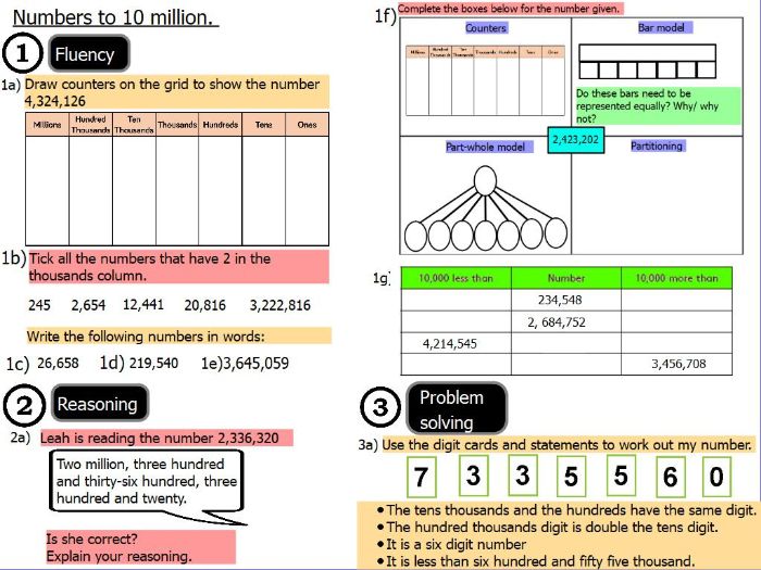 Place Value Numbers To 10 Million Year 6 Teaching Resources Place Value Numbers To 10 Million Year 6 Teaching Resources