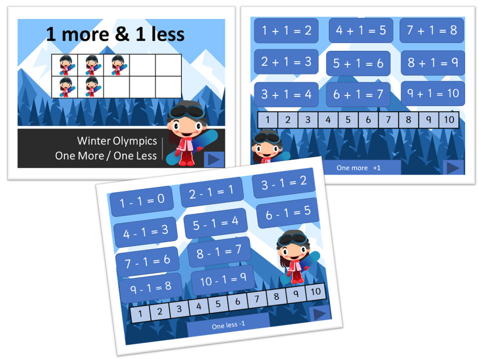 One More And One Less Teaching Resources