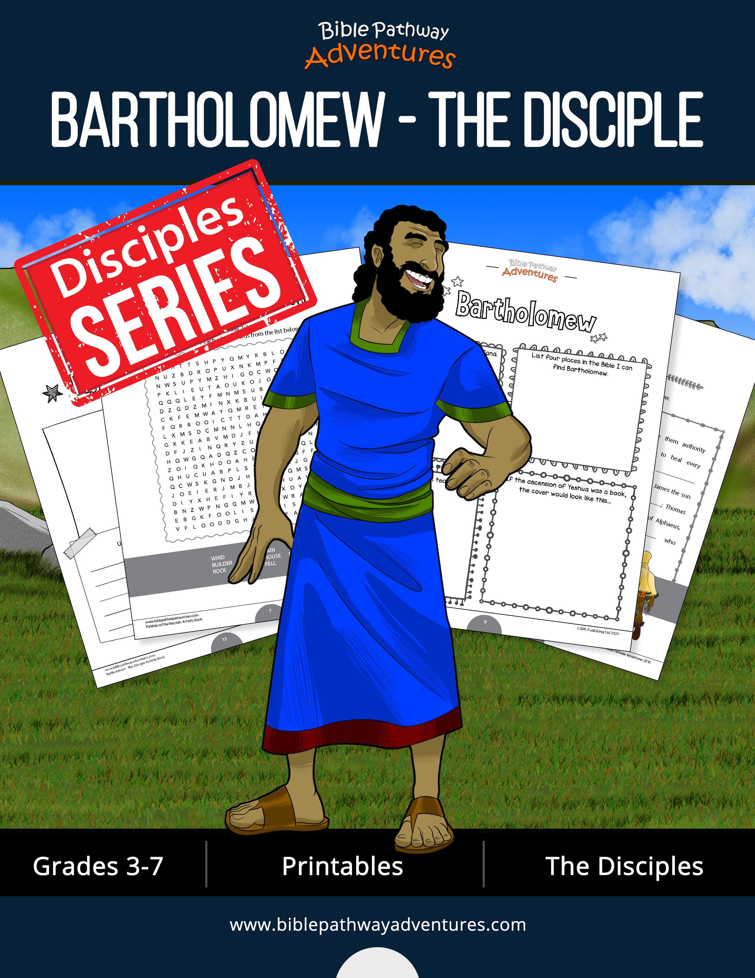 Bartholomew: The Disciple Activity Book | Teaching Resources