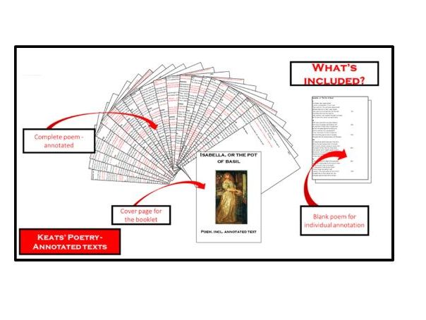 'ISABELLA, OR THE POT OF BASIL' - ANNOTATED KEATS' POETRY - AQA KS5 ...