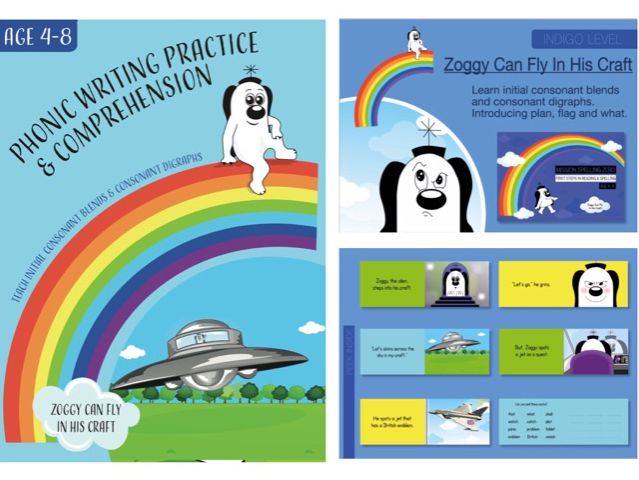 Writing And Comprehension Practice: Zoggy Can Fly In His Craft (4-8 ...