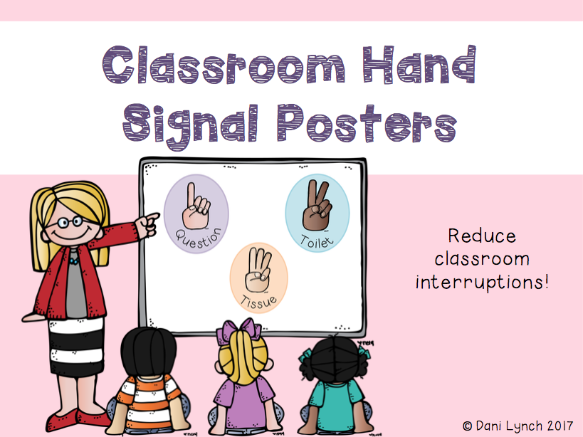 Classroom Hand Signals | Teaching Resources