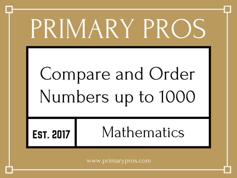Compare And Order Numbers Up To 1000 Teaching Resources Compare And Order Numbers Up To 1000 Teaching Resources