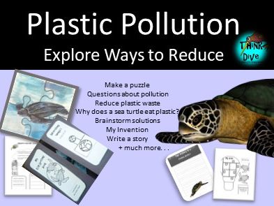 Project based learning: Plastic Pollution & Sea Turtles - Lapbook ...