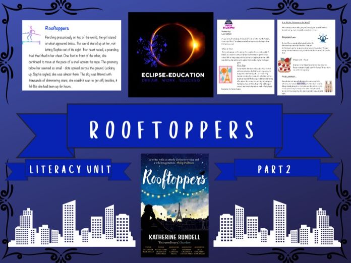Rooftoppers Book. English Literacy Writing and Reading. | Teaching ...