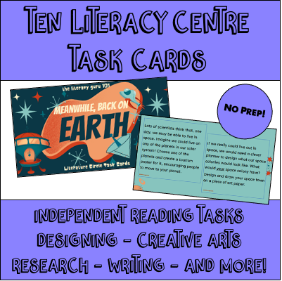 Meanwhile Back on Earth - No Prep Bulk Bundle - Writing Assessment ...