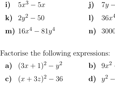 Factorisation (various cases) Bundle | Teaching Resources