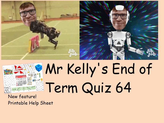 Mr Kelly's Fun Maths Reward Quiz 64 | Teaching Resources