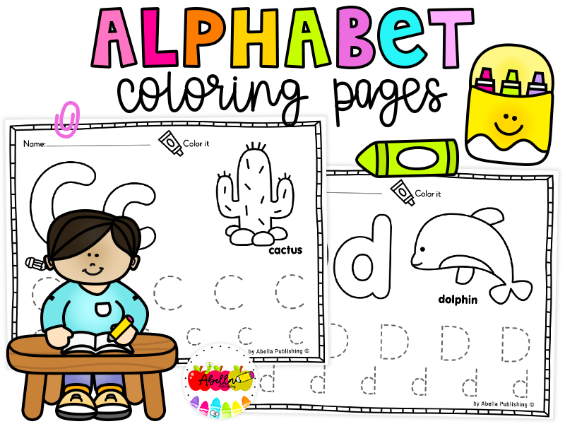 Preschool Alphabet Tracing the Letters Worksheets | Kindergarten ...