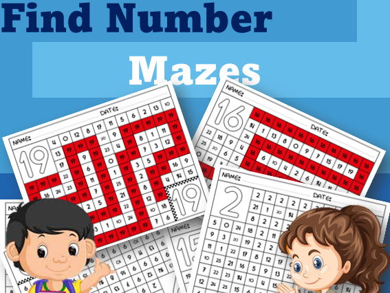 Number Mazes: A Journey Through Puzzles | Teaching Resources