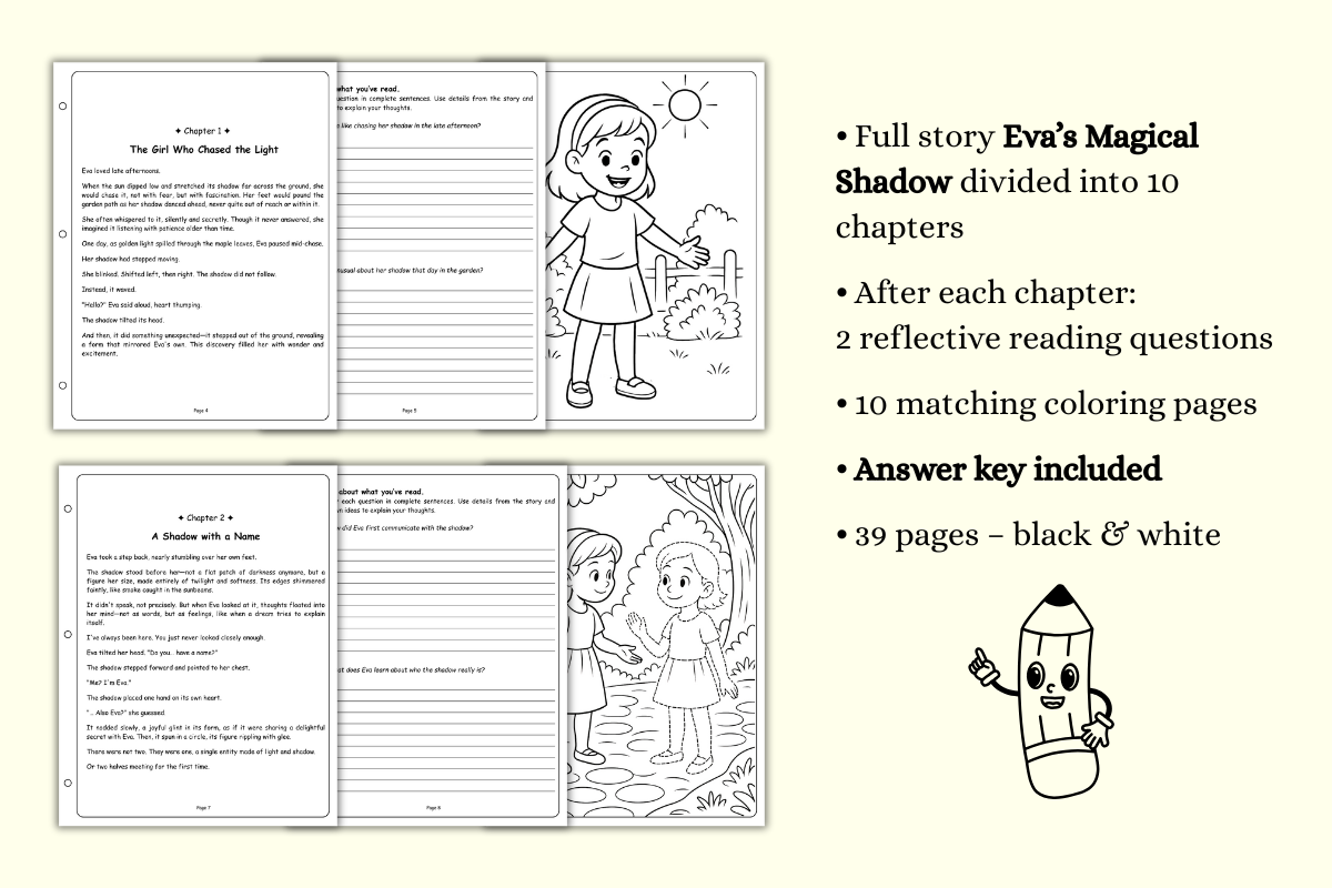 Emma’s Rainbow Slide – Reflect & Color Pack (Ages 7–10) | Teaching ...