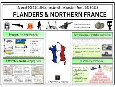 British Sector of the Western Front Bundle | Teaching Resources