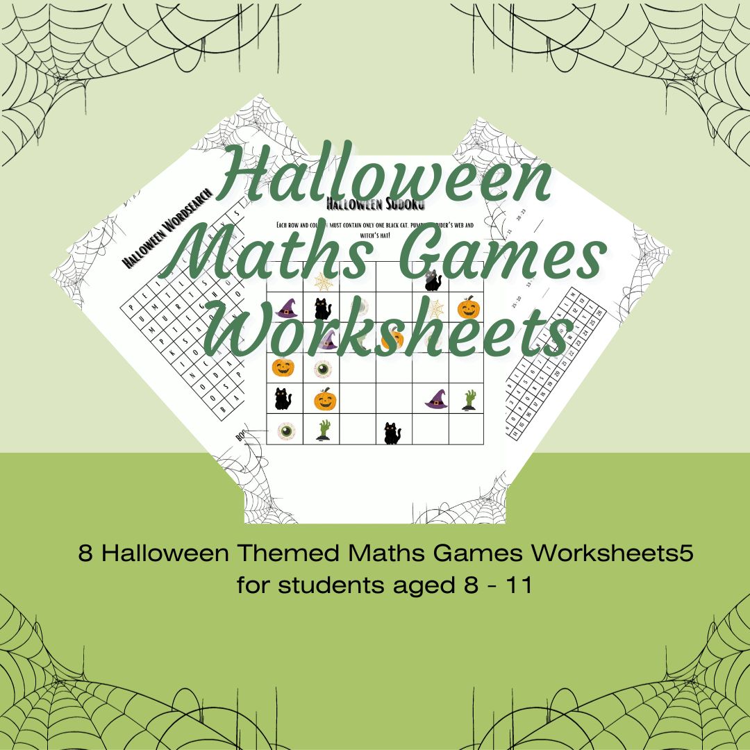 Halloween KS2 2nd to 6th Grade Maths Games Worksheets | Teaching Resources