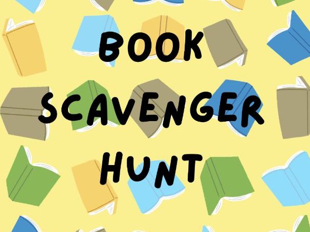 Book Scavenger Hunt | Teaching Resources