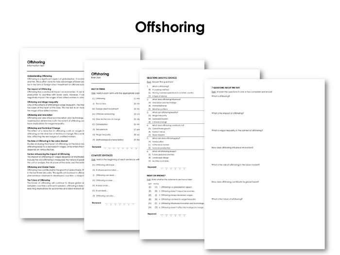 Offshoring | Teaching Resources