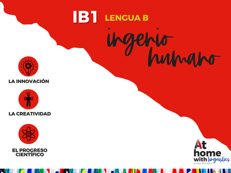 French Vocabulary List Human Ingenuity IB1 - Langue B | Teaching Resources