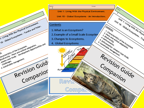 GCSE Geography Revision - Resources, Notes & Quizzes | TES
