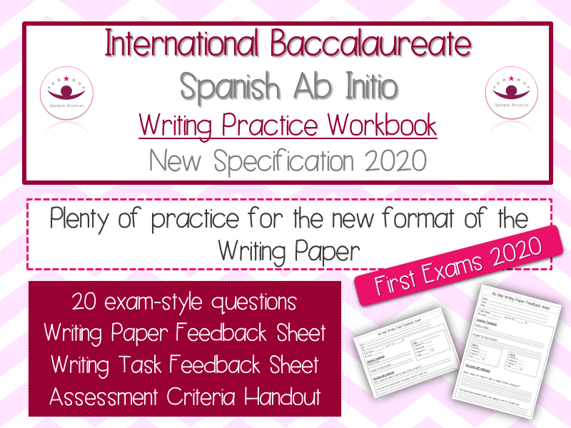 Spanish Ab Initio - Writing Practice Workbook - New Specification 2020 ...