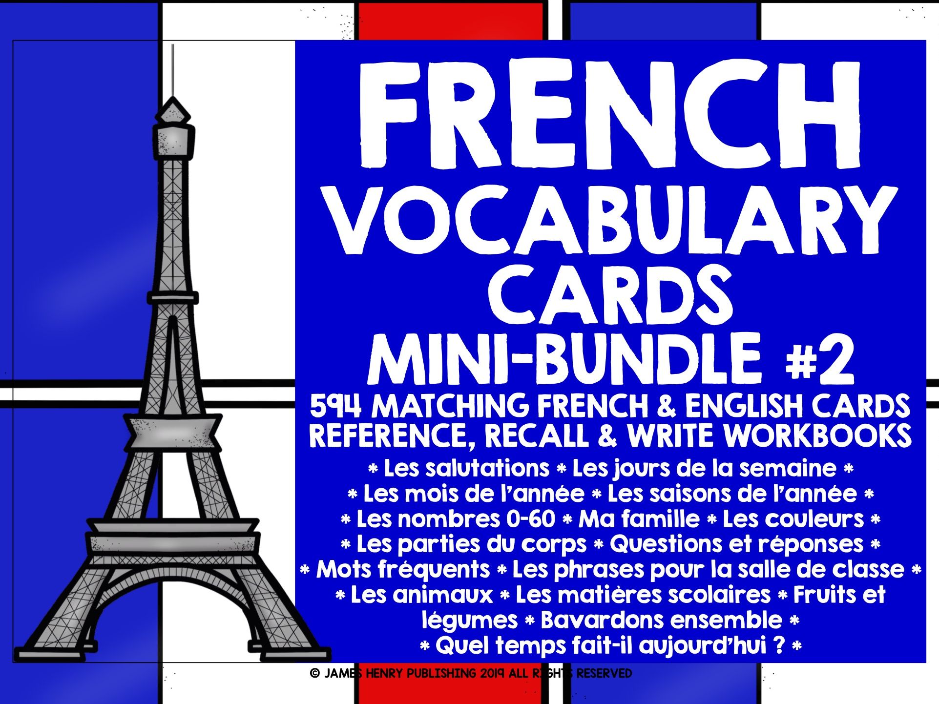 Primary French resources: maths